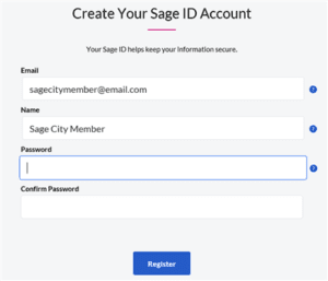 How to Create Sage ID | Create Sage Account