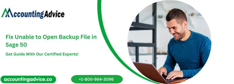 How to Fix Unable to Open Backup File in Sage 50?