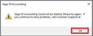 Fix: Sage 50 Does Not Open in Windows 10 After Update